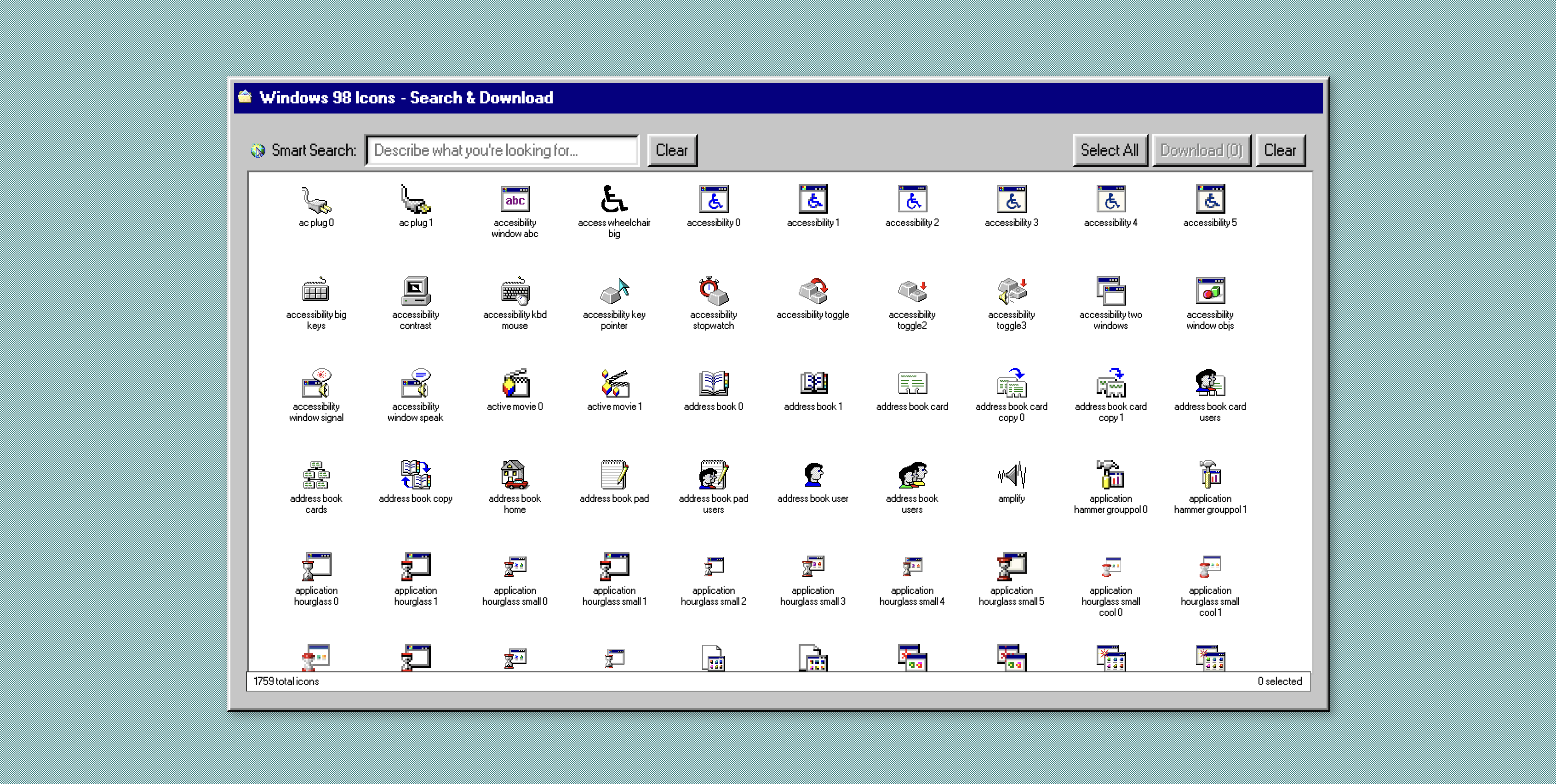 Vintage Icons Collection - Windows 98 & Classic Mac